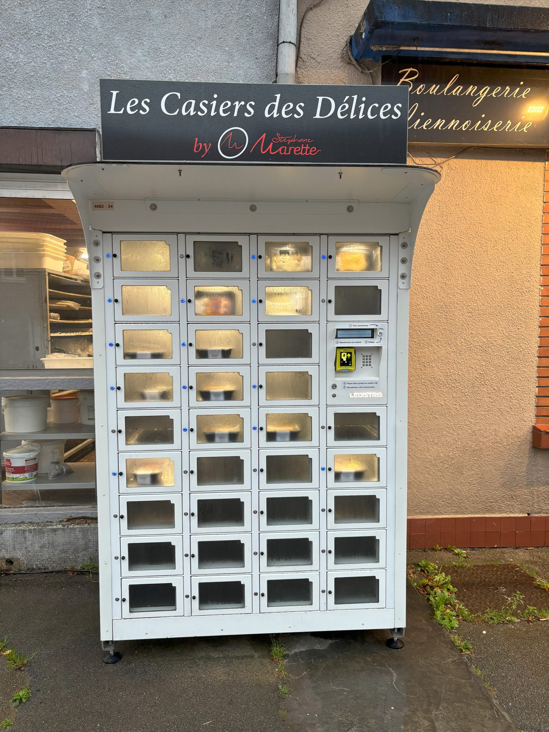 LEDISTRIB - Casiers automatiques traiteur