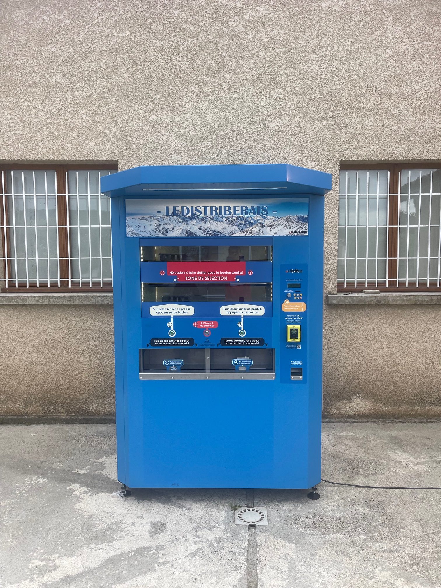 ARIEGE : Installation d'un Distributeur Automatique Réfrigéré