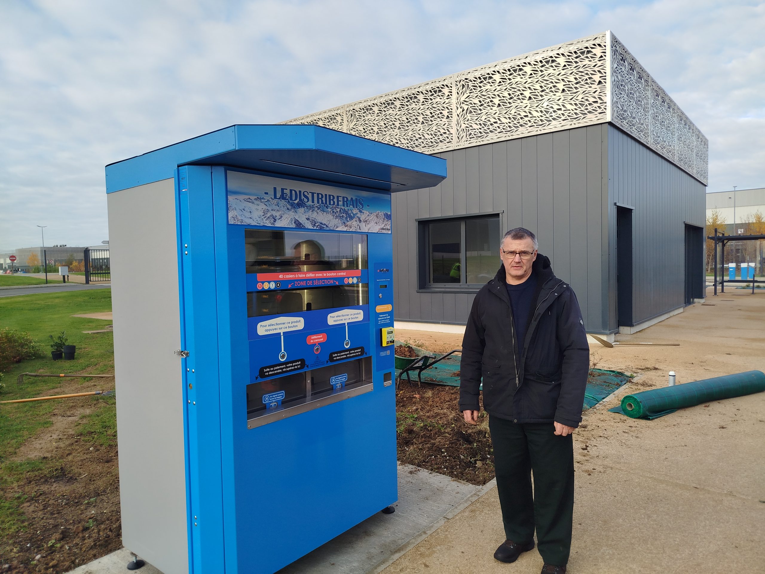 Installation d'un distributeur de plats traiteurs en Hauts-de-France